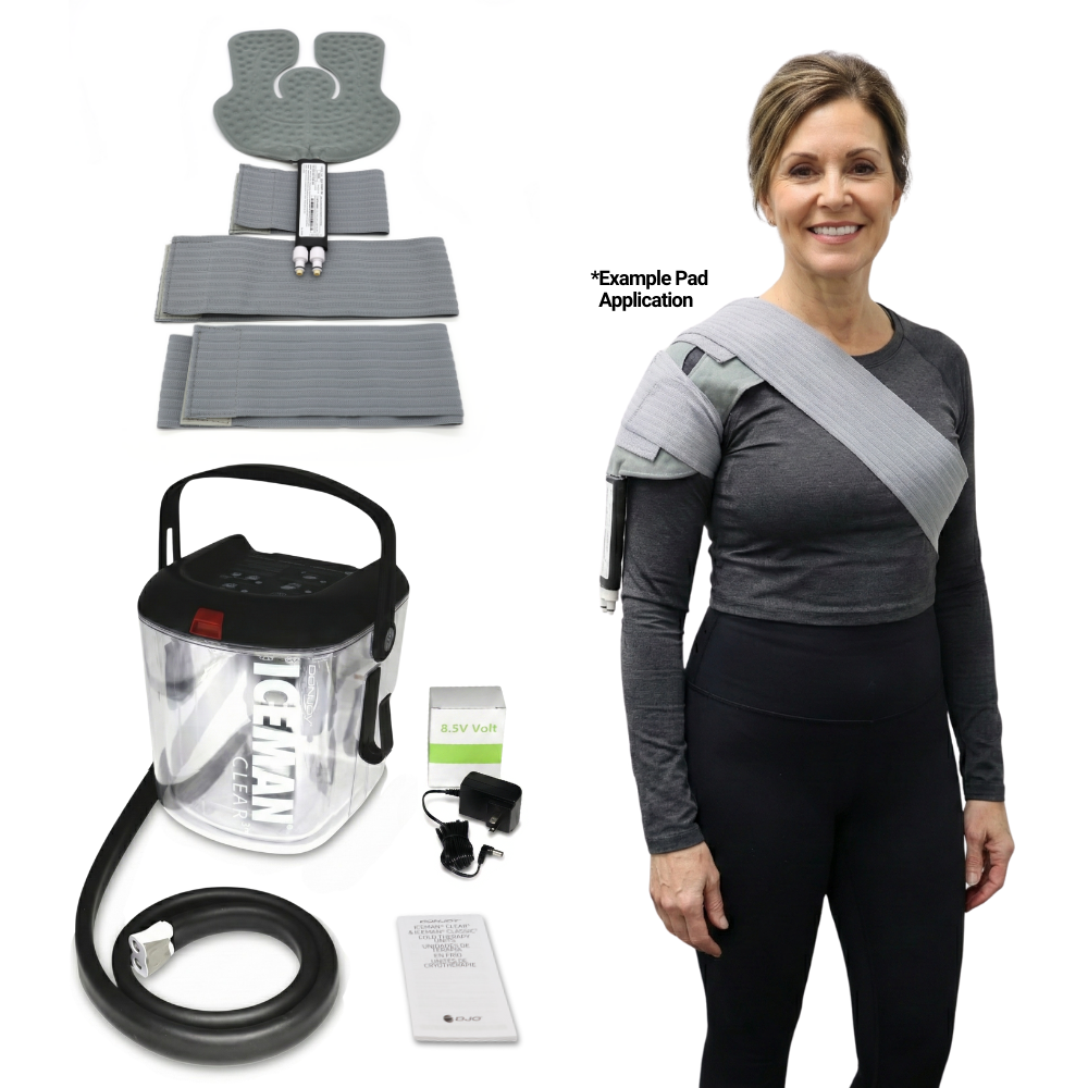 DonJoy IceMan CLEAR3 Universal | My Cold Therapy – My Cold Therapy