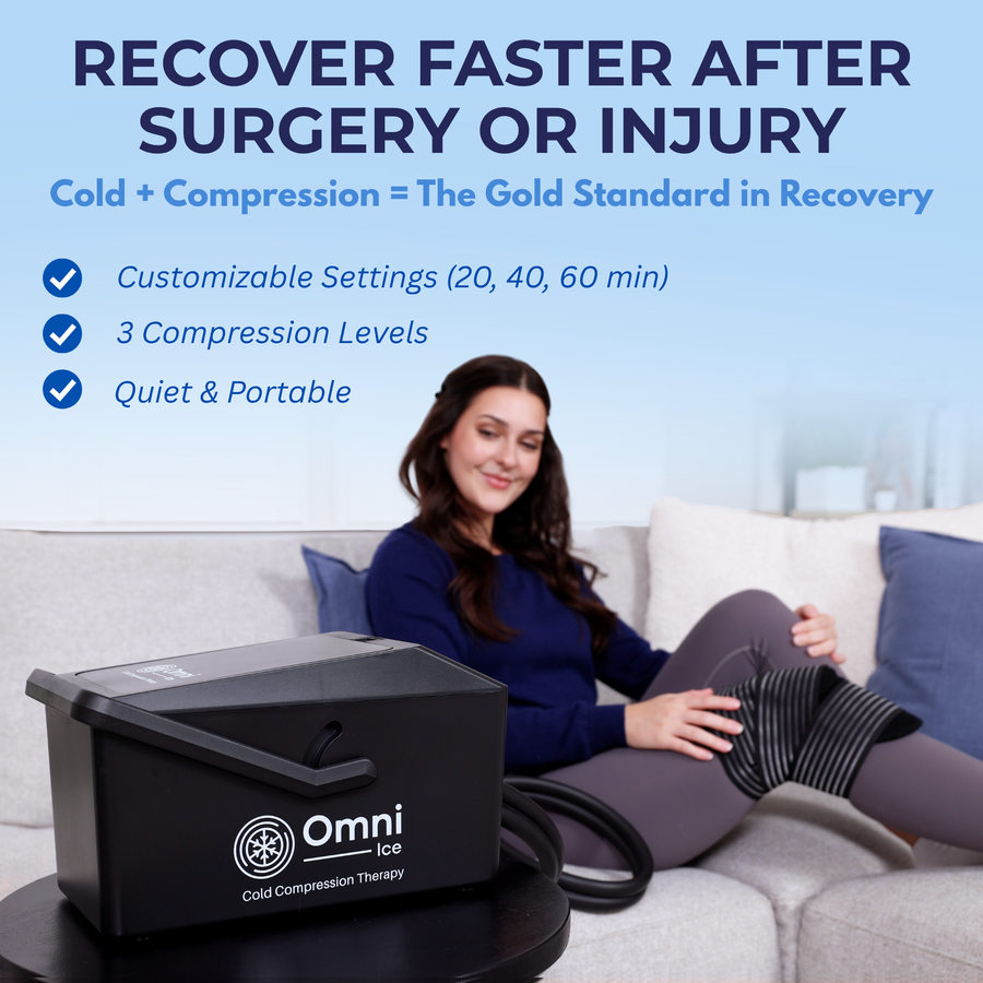 Omni Ice™ Pulse Compression Cold Therapy Cooler & Pad – My Cold Therapy