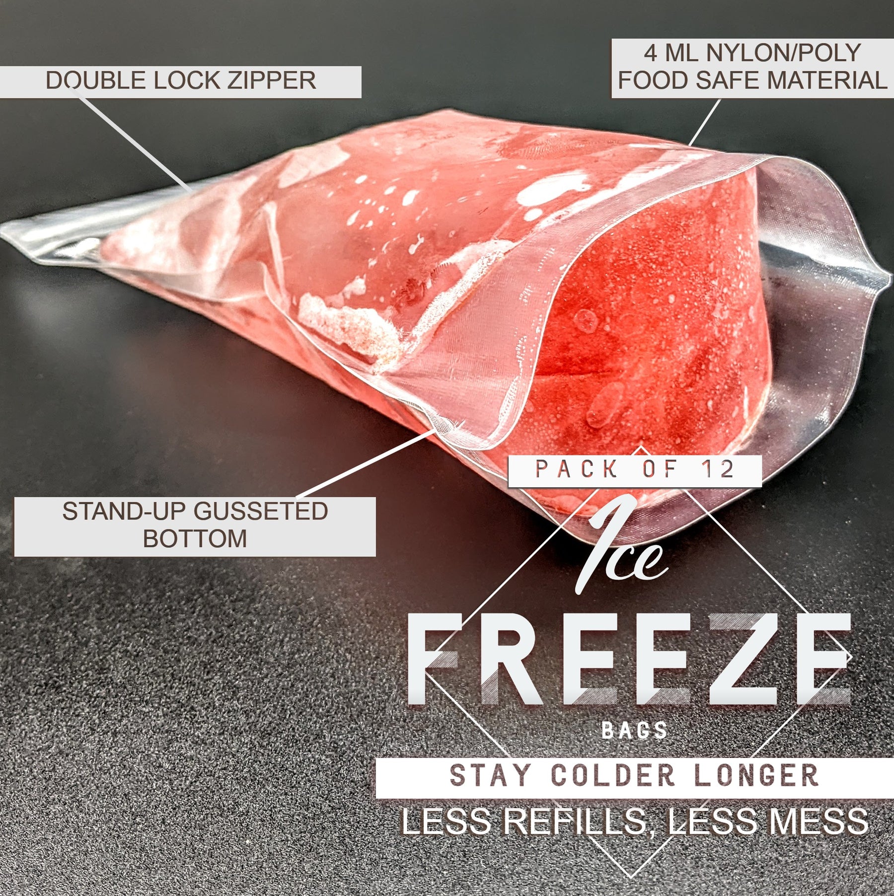 $15 Deals - Ice Freeze Bags (Kit of 12) – My Cold Therapy